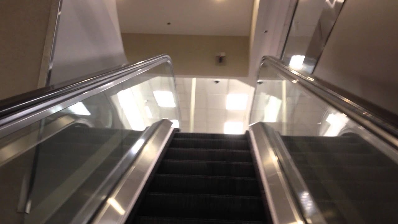 Montgomery & Vintage Haughton Escalators in former Sears at Vallco ...