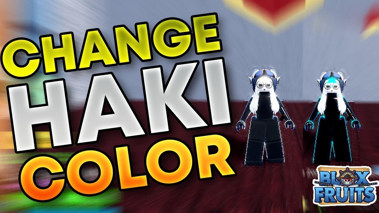 How To Change HAKI COLOR In Blox Fruits Roblox! Customize Your Haki ...