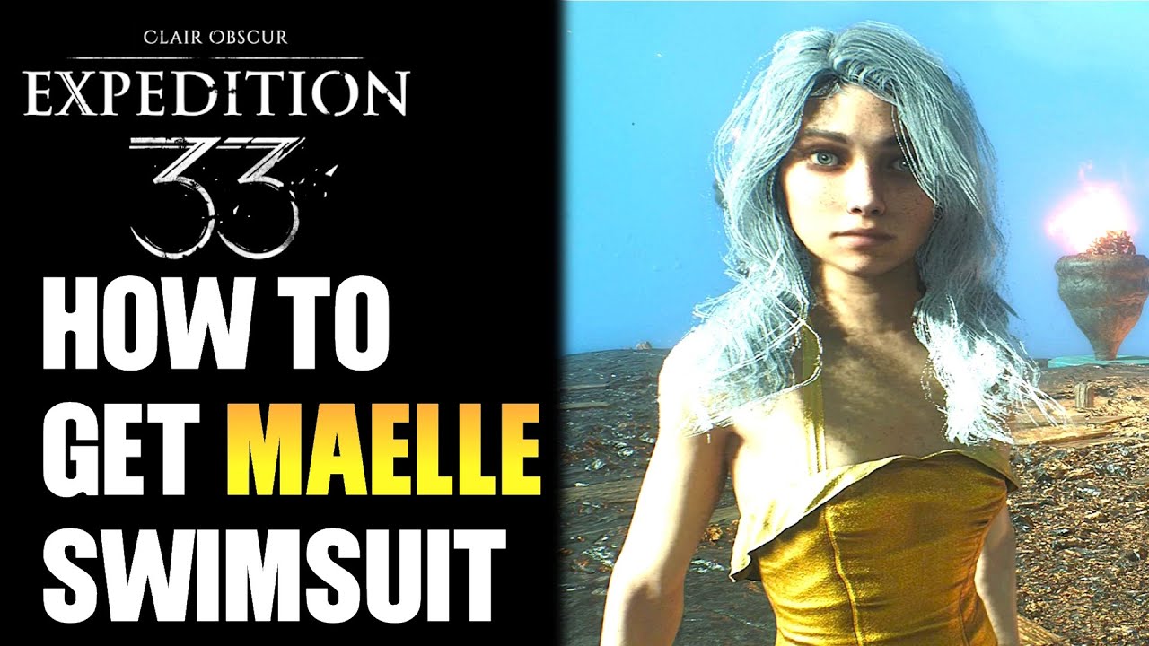 How to get Maelle Swimsuit - Clair Obscur: Expedition 33 - YouTube