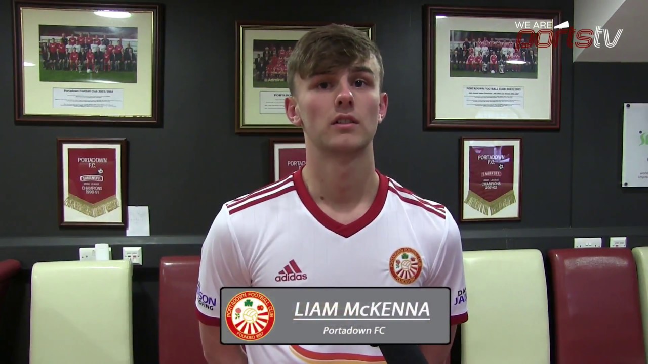 New signing Liam McKenna speaks to #WeArePortsTV - YouTube