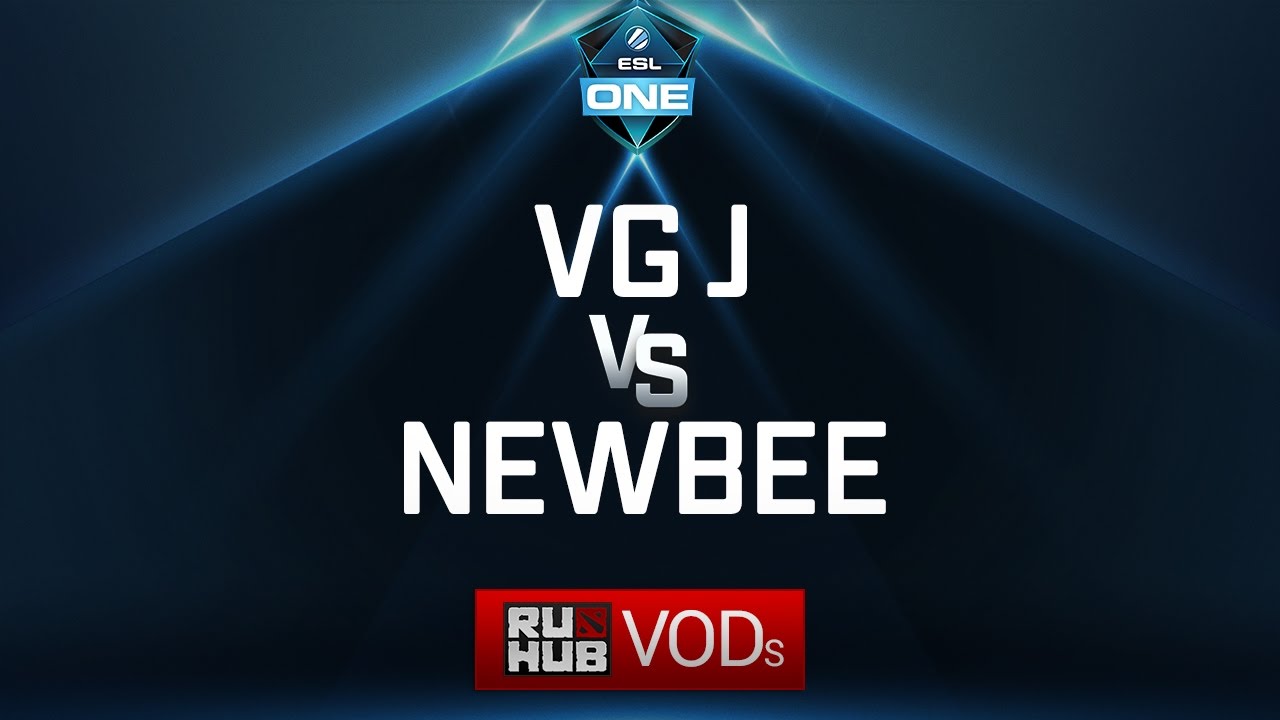 VG.J vs NewBee, ESL One Genting Quals, game 2 [Adekvat, Smile] - YouTube