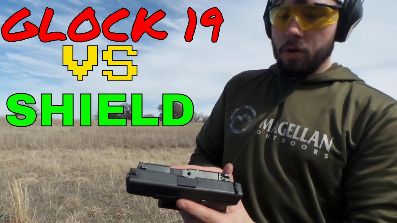 GLOCK 19 VS M&P SHIELD 9MM - YouTube