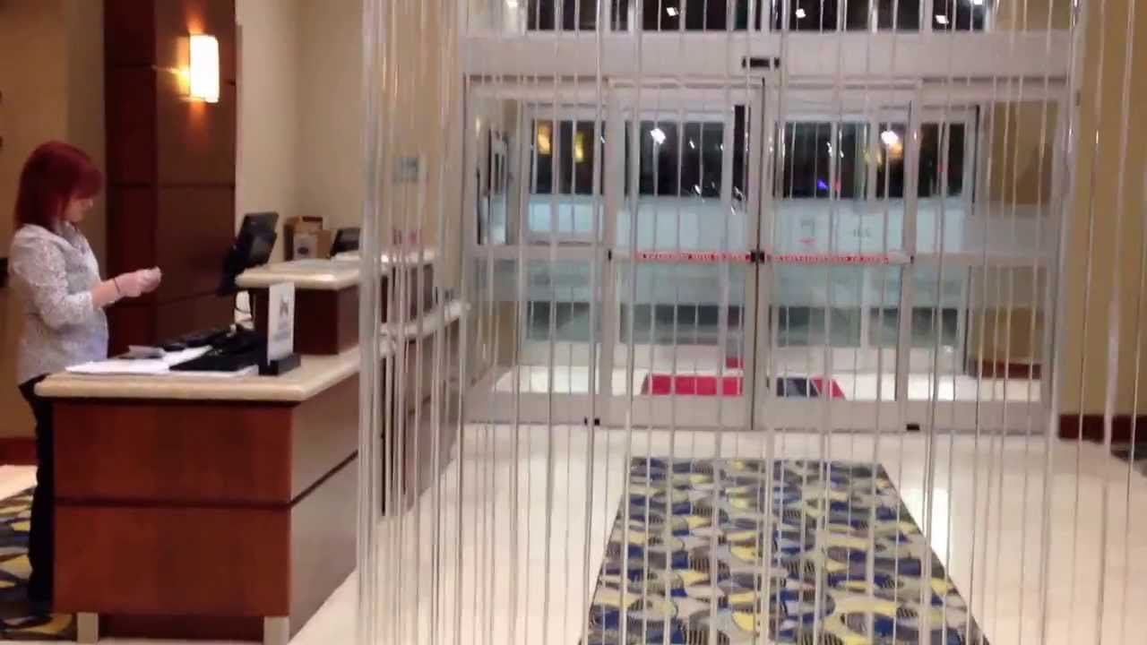 Hampton Inn & Suites Hotel Lobby - YouTube