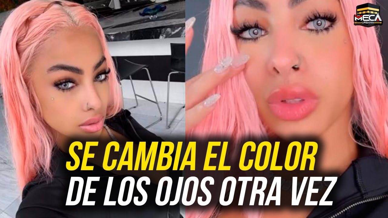 YAILIN SE CAMBIA EL COLOR DE LOS OJOS OTRA VEZ ! - YouTube