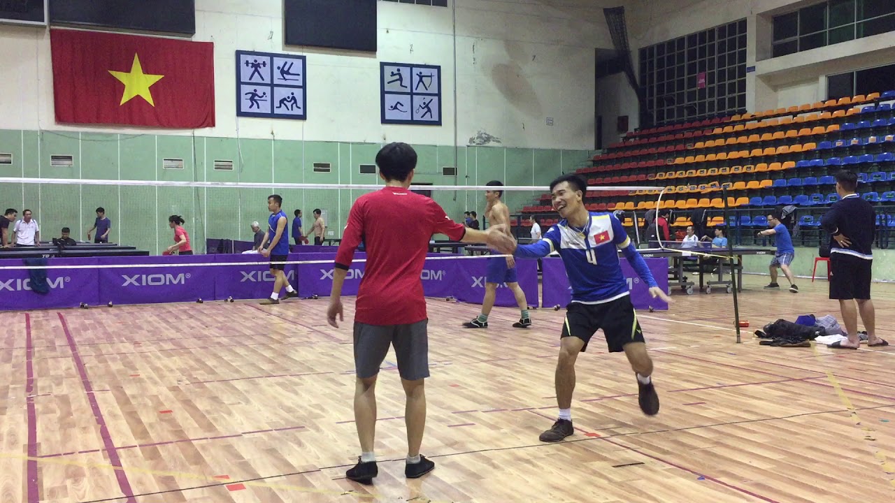 Đá cầu- Shuttlecock kicking :Double men: lanHoDiep Long Dh vs Hung Huy ...
