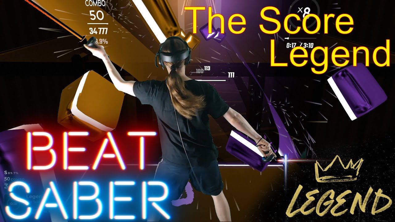 [Beat Saber] The Score - Legend (Expert, Full Combo, SS) - YouTube