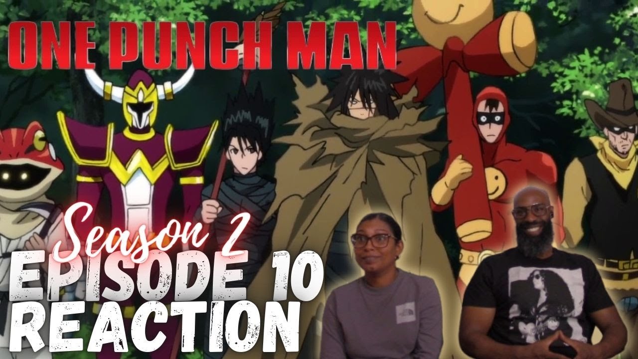 One Punch Man 2x10 | "The Encircling Net of Justice" Reaction - YouTube