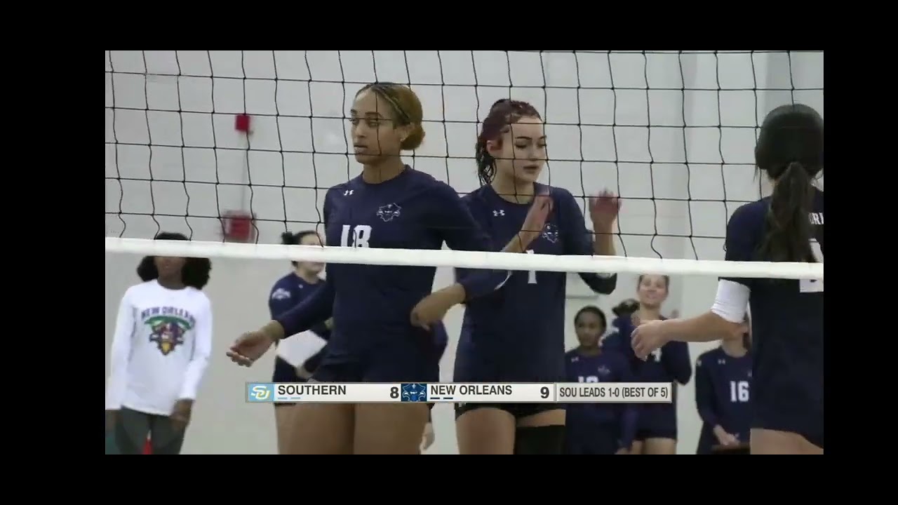 Defne Eciroglu University Of New Orleans volleyball vs Southern 09 09 2023 p4 - NCAA D1 - YouTube