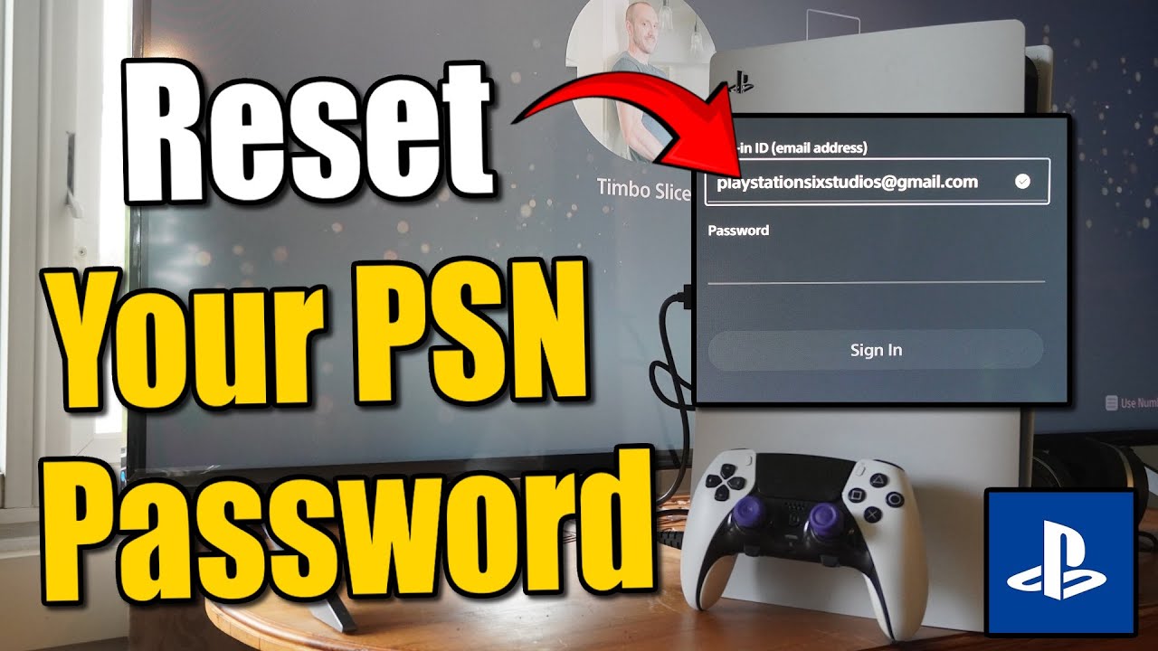 How To Reset PSN Password If Forgotten On your PS5 (Best Method) - YouTube