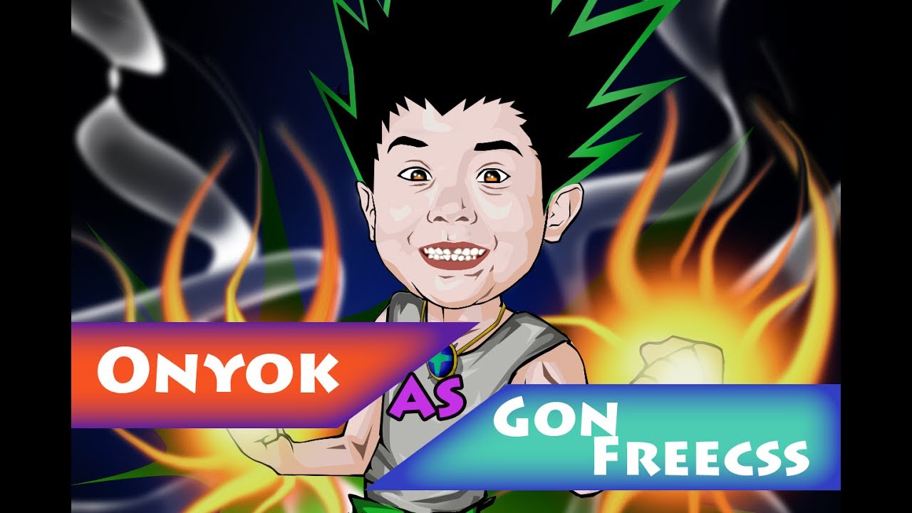 Onyok Pineda as Gon Freecss of HUNTER X HUNTER - YouTube