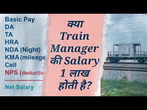Train Manager Salary NTPC 2024 | New Joined | Goods Train Manager # ...