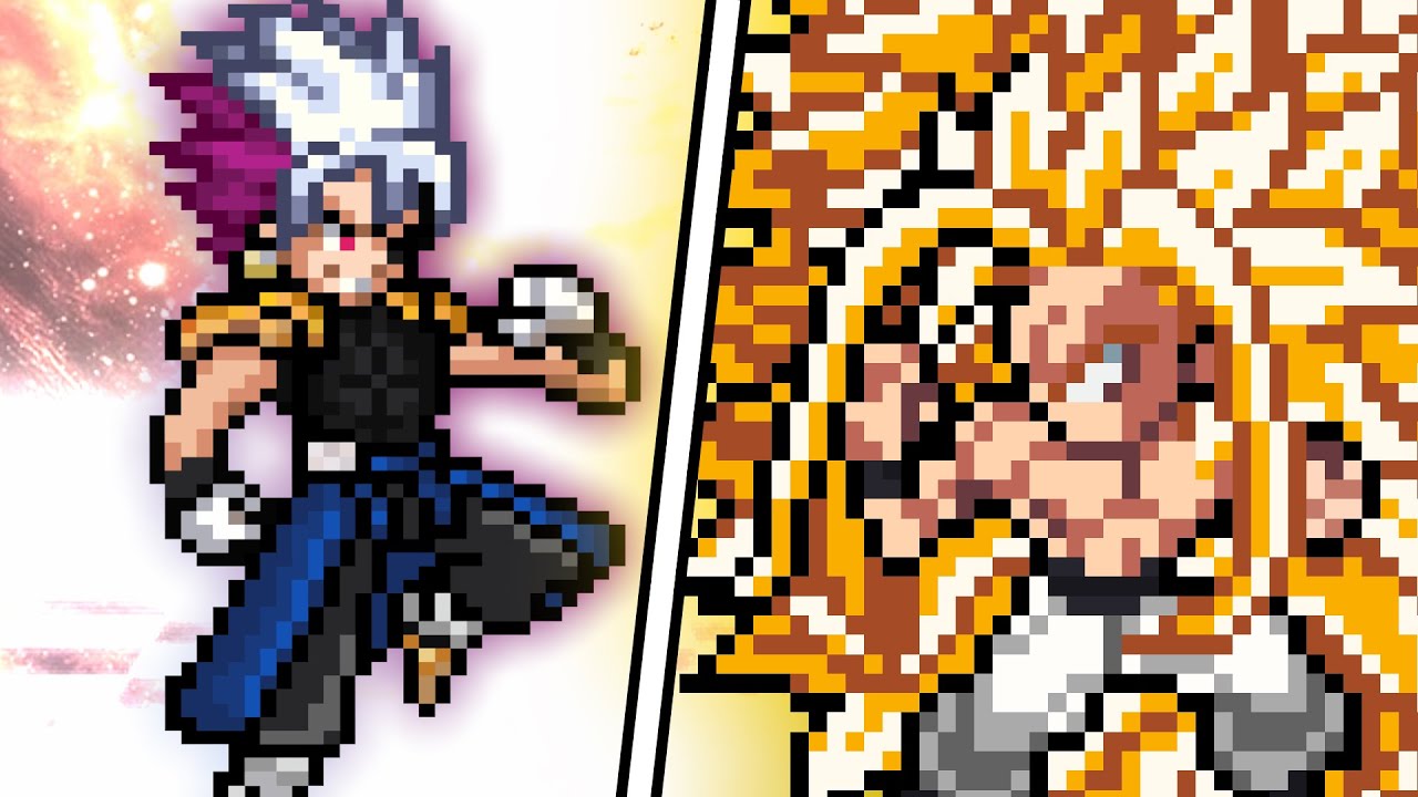 GOGETO ULTRA EGO VS GOKU SSJ INFINITY - YouTube