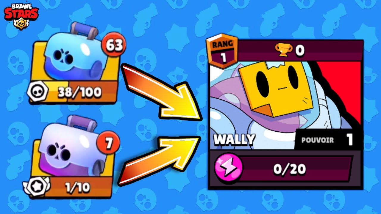 PACK OPENING [BRAWL STARS] VA TON CHOPER LE NOUVEAU BRAWLER WALLY ...