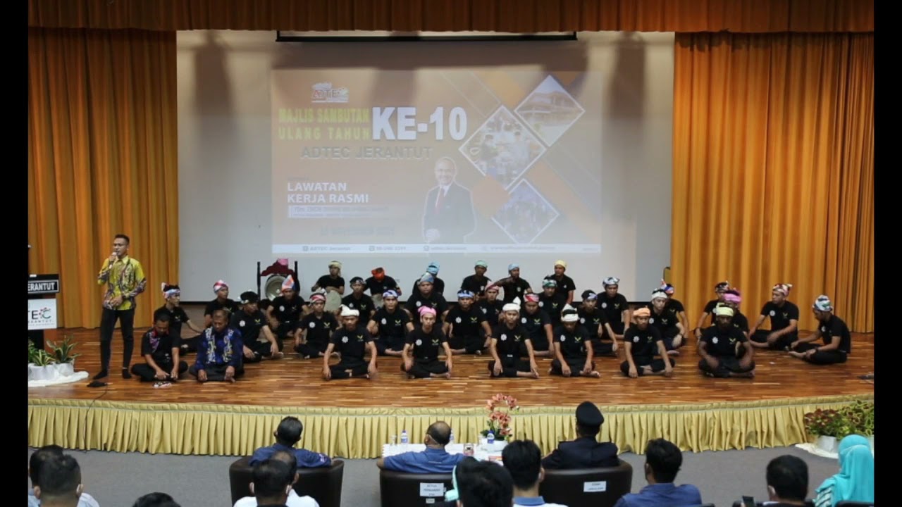 Persembahan Dikir Barat oleh Tunas Warisan ADTEC Jerantut 2021 - YouTube