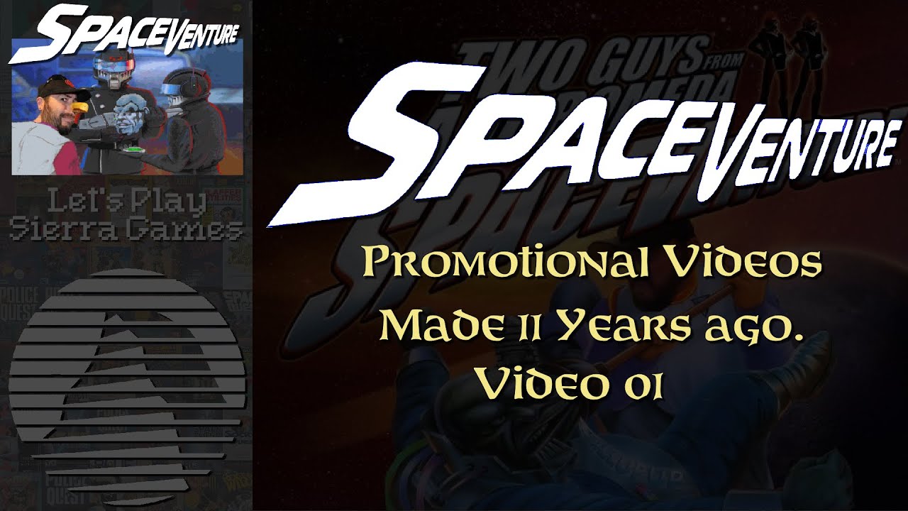 Let's Play Sierra Games - SpaceVenture Promo Video 1 - YouTube