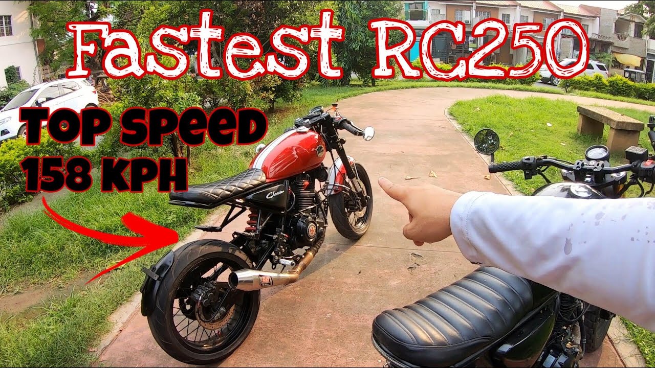 SUPER RUSI CLASSIC 250 | Baddest RC250 in the PH | - YouTube