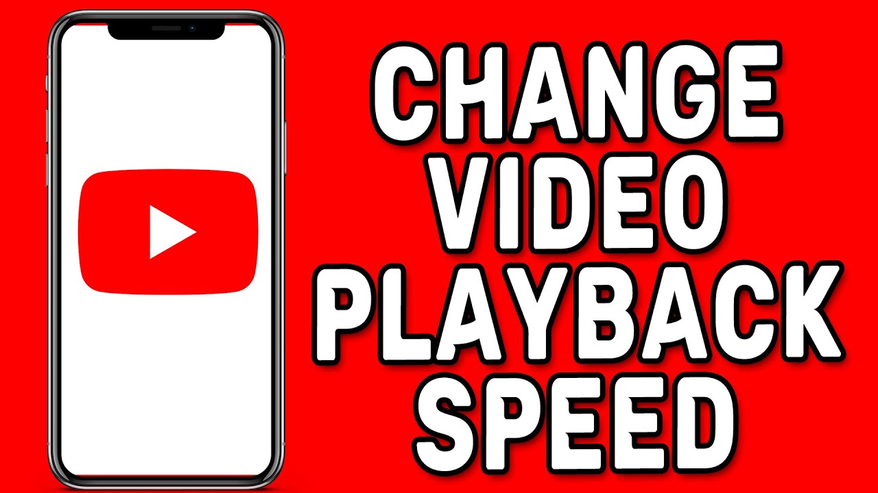 How to Change Video Playback Speed on YouTube - YouTube