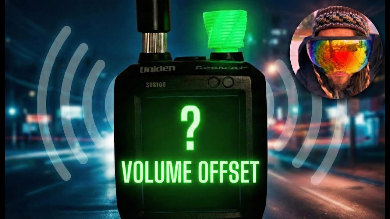 Uniden SDS100 Volume Offset Feature - YouTube