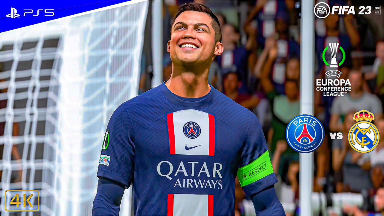 Ronaldo at PSG - PSG vs Real Madrid | Ronaldo vs Madrid | Conference ...