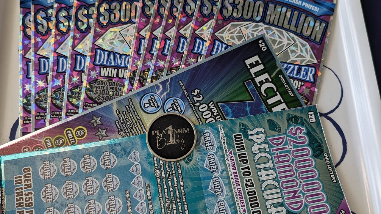$300 Million Diamond Dazzler!! $All 20's today$ Ohio Lottery Scratch ...