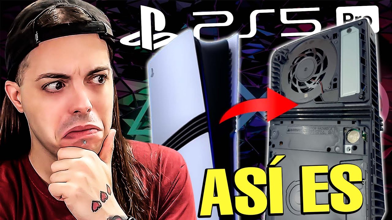 ASÍ es la PS5 PRO por DENTRO y por FUERA 👉 ¡Primer TEARDOWN y Unboxing ...