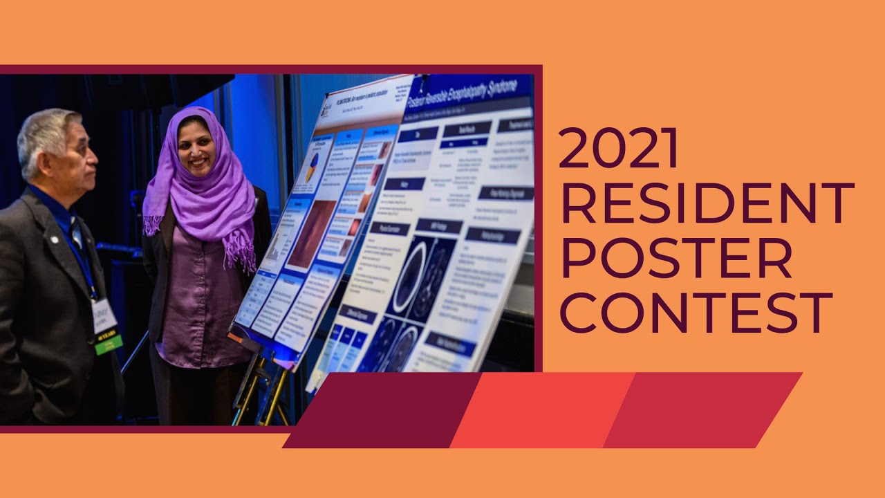 8th Annual Resident Poster Contest presentation - YouTube