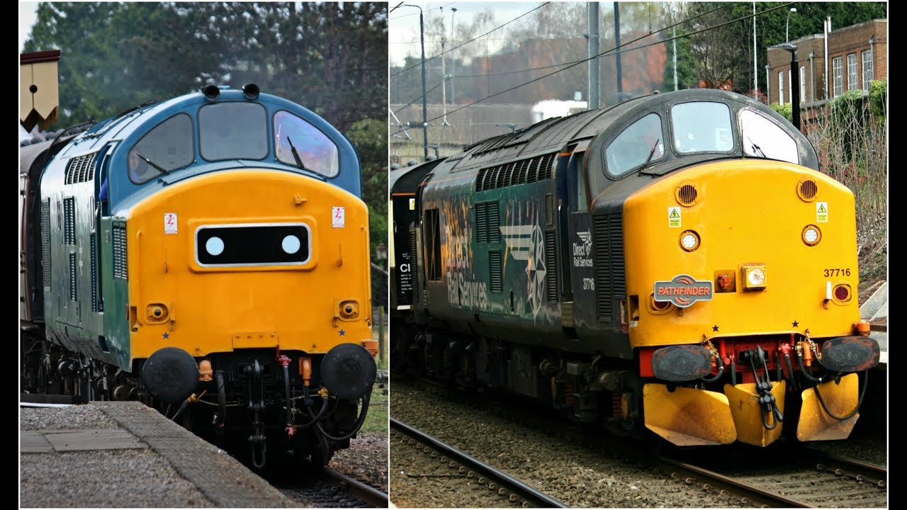 Class 37 Christmas special compilation 2017 - YouTube