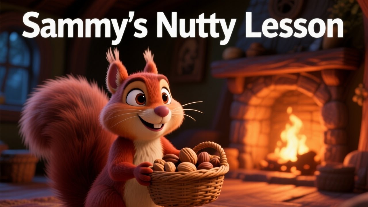 New Storytell "Sammy's Nutty Lesson" Kid Story Book Read viral Learn ...