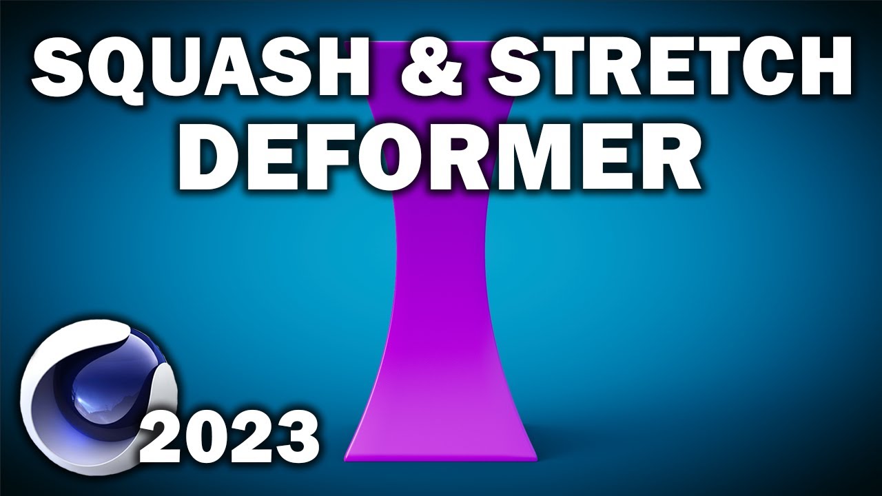 Cinema 4d 2023: Squash and Stretch Deformer - YouTube