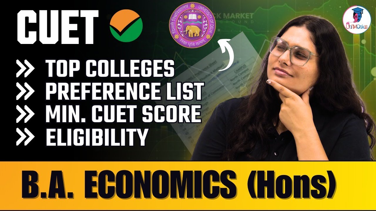 DU Best Preference List for B.A. (Hons.) ECONOMICS | DU Admissions 2024 ...