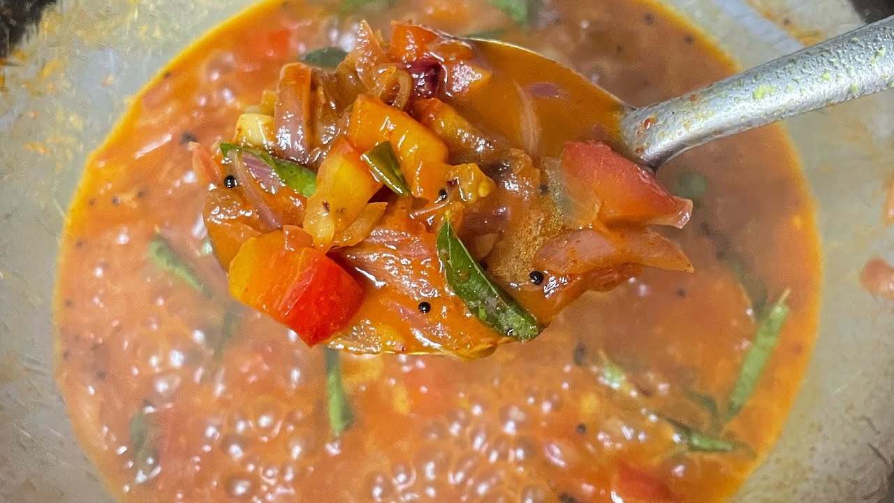 Tomato Onion Gojju Recipe | Cook With Monk | Quick & Easy Recipe ...