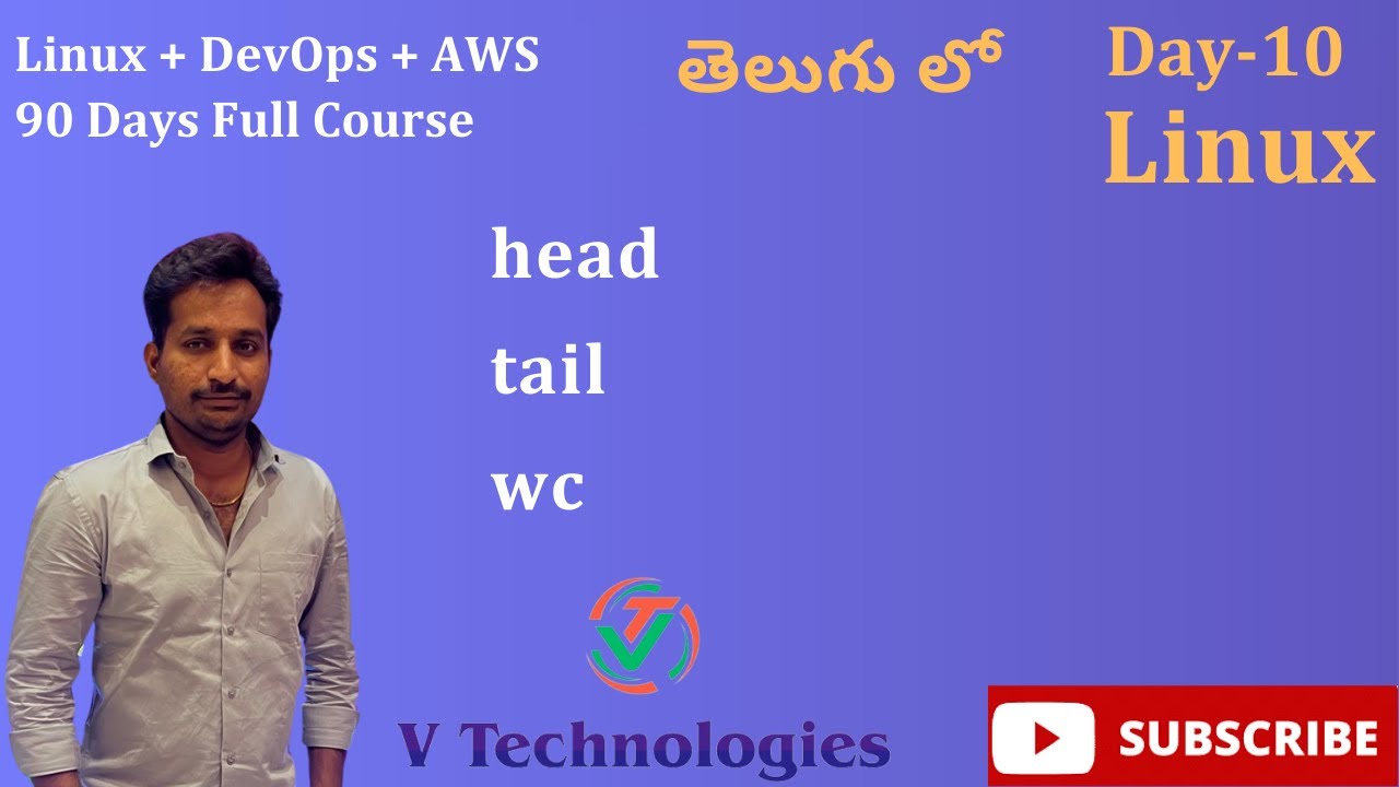 Day_10 | AWS DevOps 90 Days course | Linux | Nagireddy | VTechnologies - YouTube