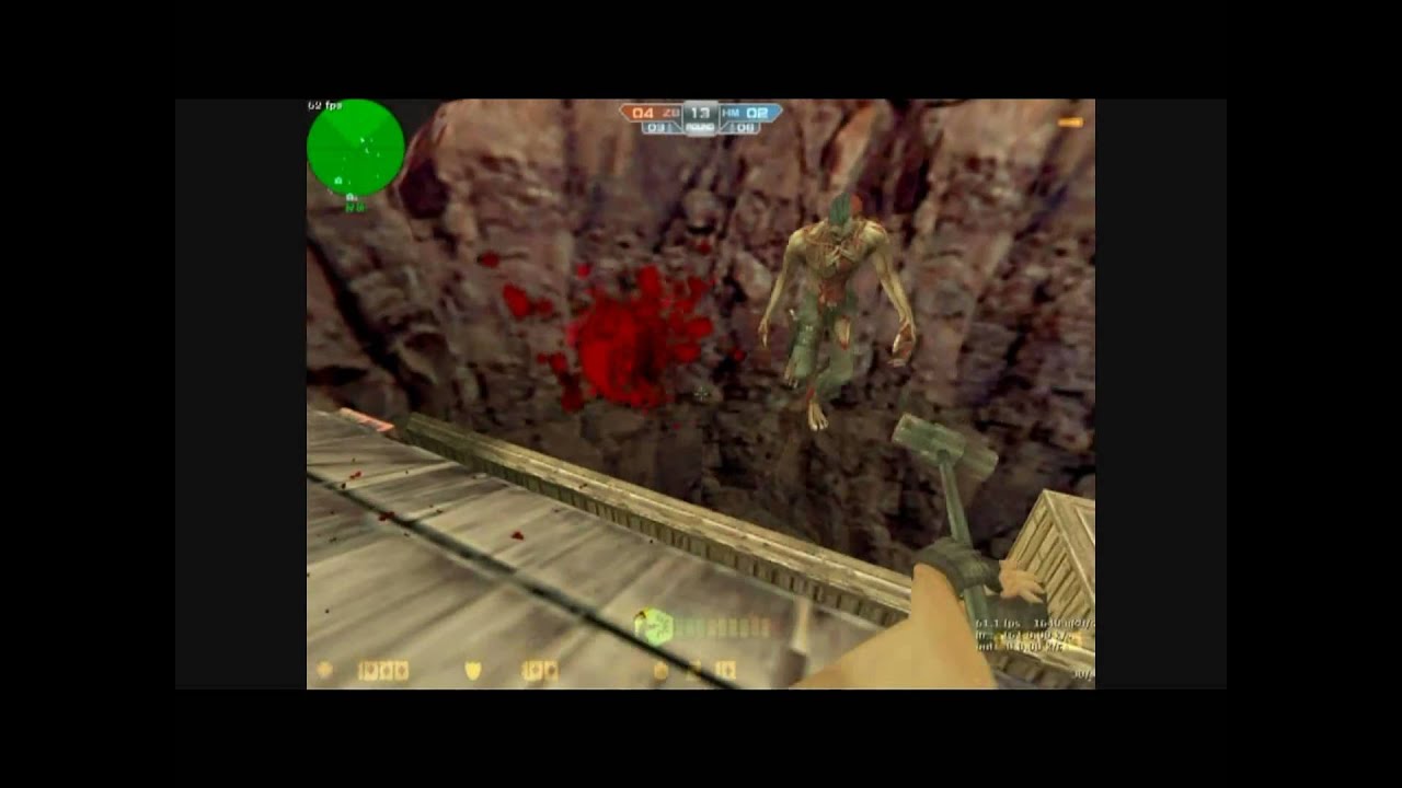 CSO ZOMBIE MODE 3 Militia gameplay counter strike online 逢甲阿婆肉燥飯 - YouTube