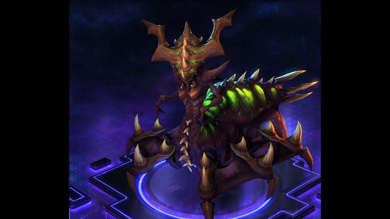 Heroes of the storm HOTS #4 Zagara getting a feel for it - YouTube