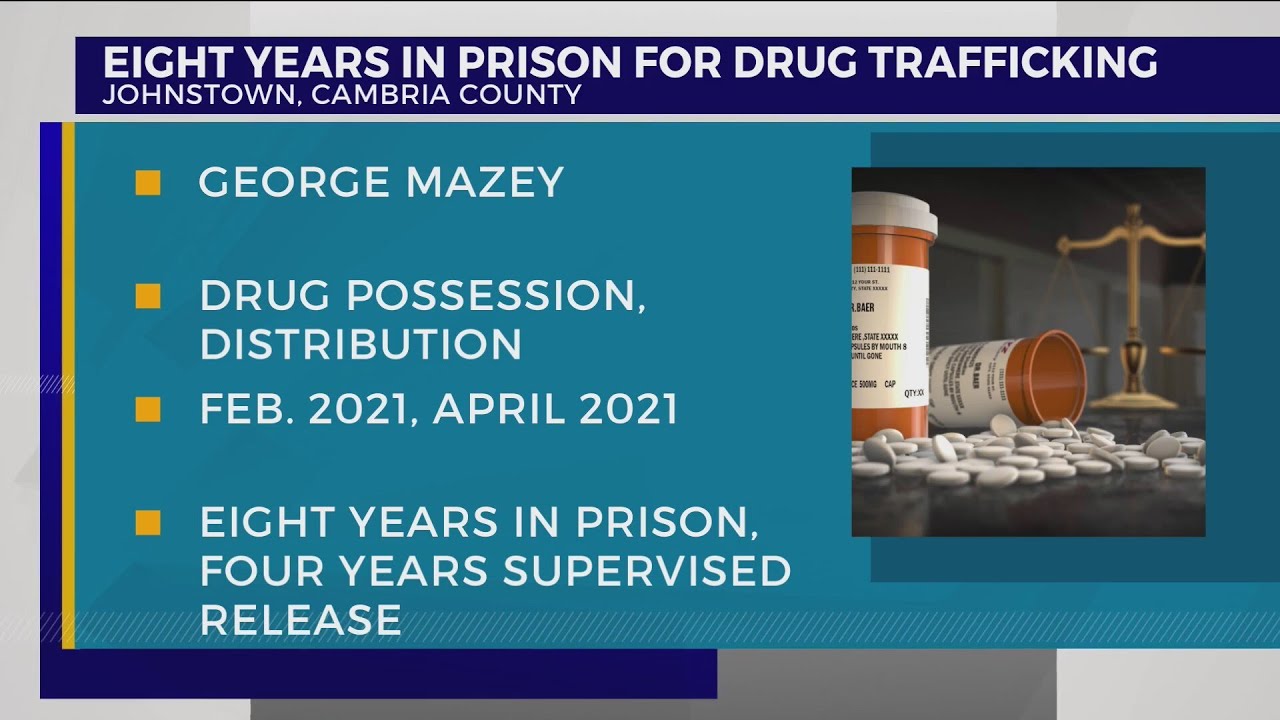 Johnstown man sentenced in federal court for possession, distribution ...