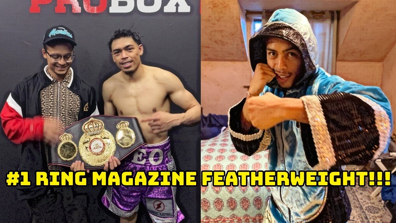 RING MAGAZINE CROWNS ANGELO LEO THE BEST FEATHERWEIGHT IN BOXING ...