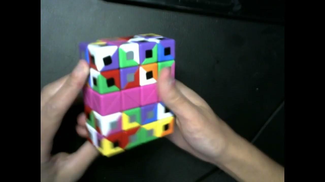 Physical 5D Rubik's Cube Solve!!! 2x2x2x2x2 Rubik's Cube - YouTube