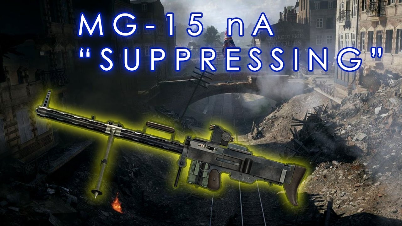 [BF1] MG-15 nA Suppressin' - YouTube