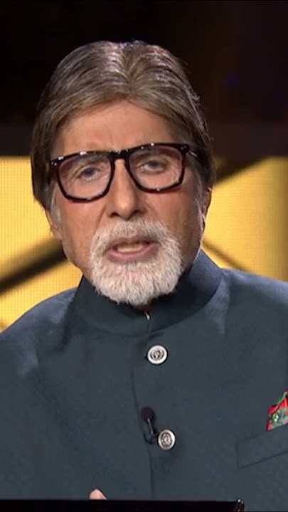 Big B ने दर्शकों को ज़िन्दगी में सही तरीके से ज्ञान प्राप्त करने की सीख