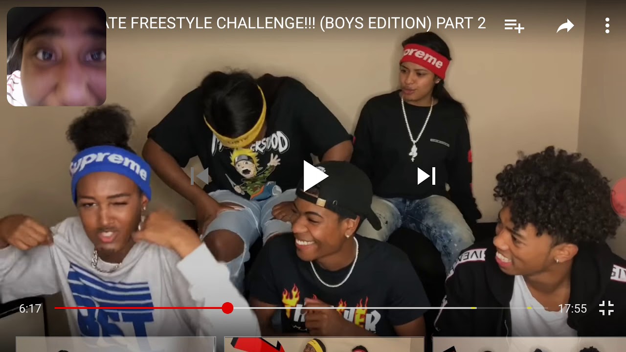 Ultimate freestyle challenge(boys edition) part 2 -Reaction - YouTube