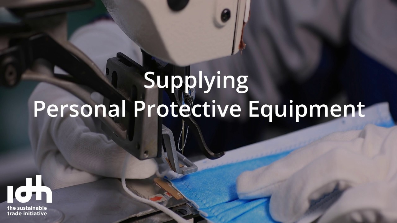 Personal Protective Equipment (PPE) production - YouTube