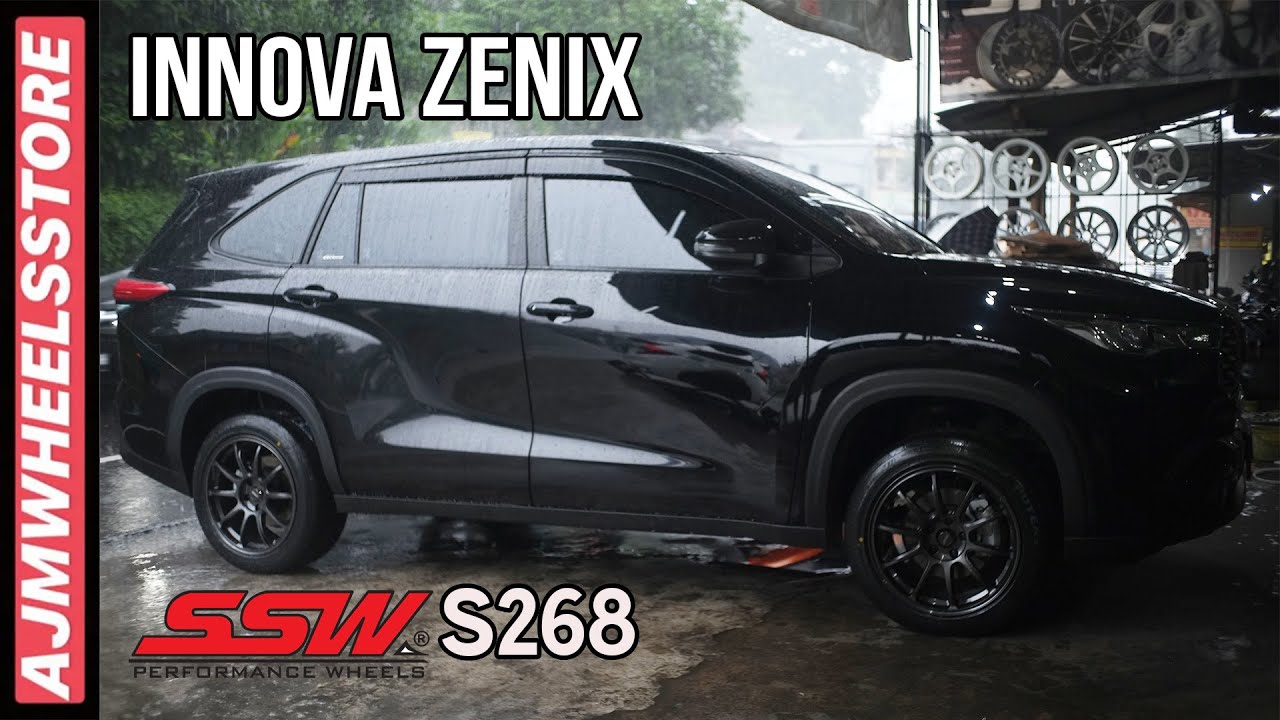 MODIFIKASI INNOVA ZENIX VELG SSW S268 / AJMWHEELSSTORE - YouTube