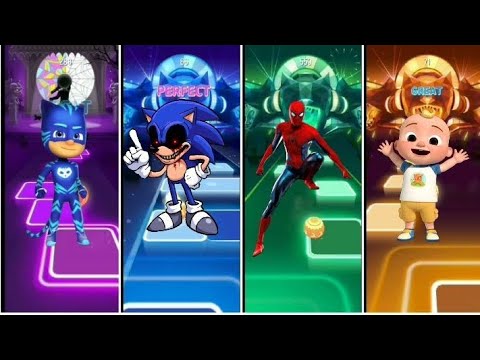 Catboy 🆚 Sonic Exe 🆚 Spider-Man 🆚 Cocomelon.🎶 Who will win ? 💘💘 - YouTube