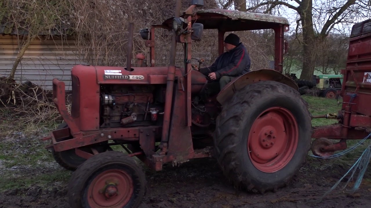 Nuffield 460 BMC Diesel Tractor - YouTube