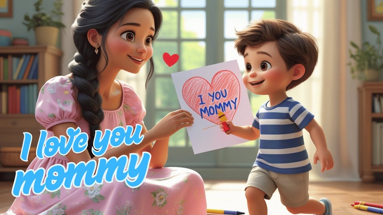 I Love You Mommy ️| Sing a Sweet Kids’ Song for Mommy | Nursery Rhymes ...