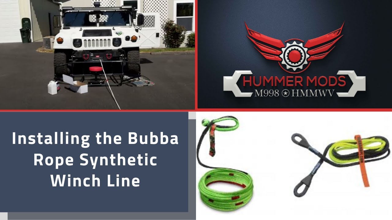 A quick and easy guide to installing the Bubba Rope Synthetic Winch ...
