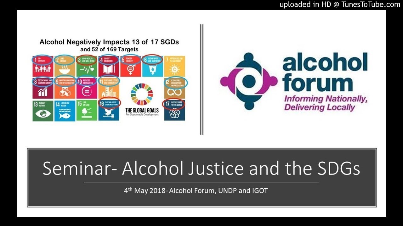 Alcohol justice & the UN Sustainable Development Goals / SDGs - Alcohol ...