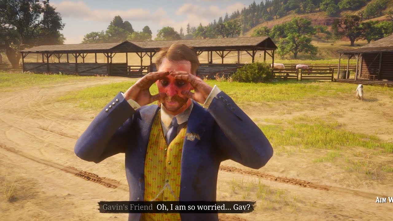 John met Gavin's friend in MacFarlane's Ranch. Red Dead Redemption 2 ...