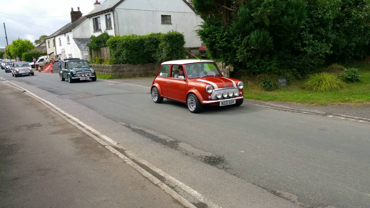 The Legendary Grand Tour comes through the village of Langtree part 2 ...
