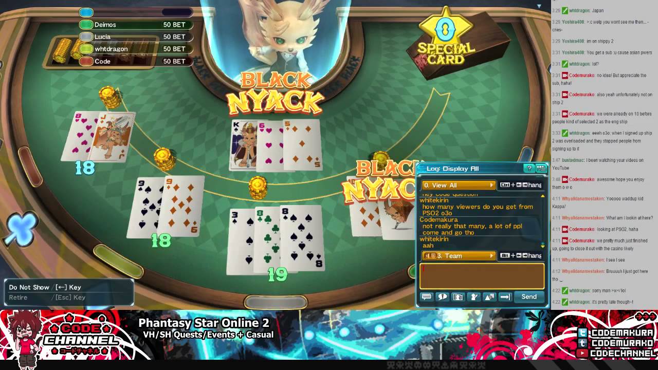 PSO2 -- Team Angel Island (Black Nyack)(Aug 25th 2015) - YouTube